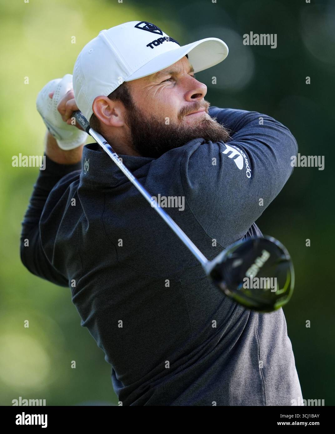 Tyrrell Hatton on day one of the 2025 Amgen Irish Open at The K Club ...