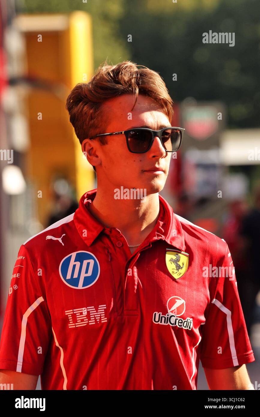 Robert Shwartzman (RUS) / (ISR) Ferrari Reserve Driver. 04.09.2025 ...