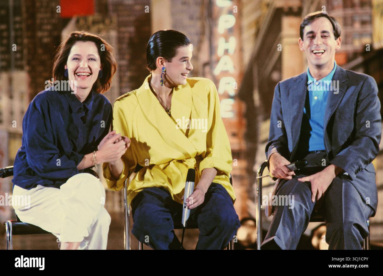 Alix de la Combe and Stéphanie de Monaco interviewed by French TV ...