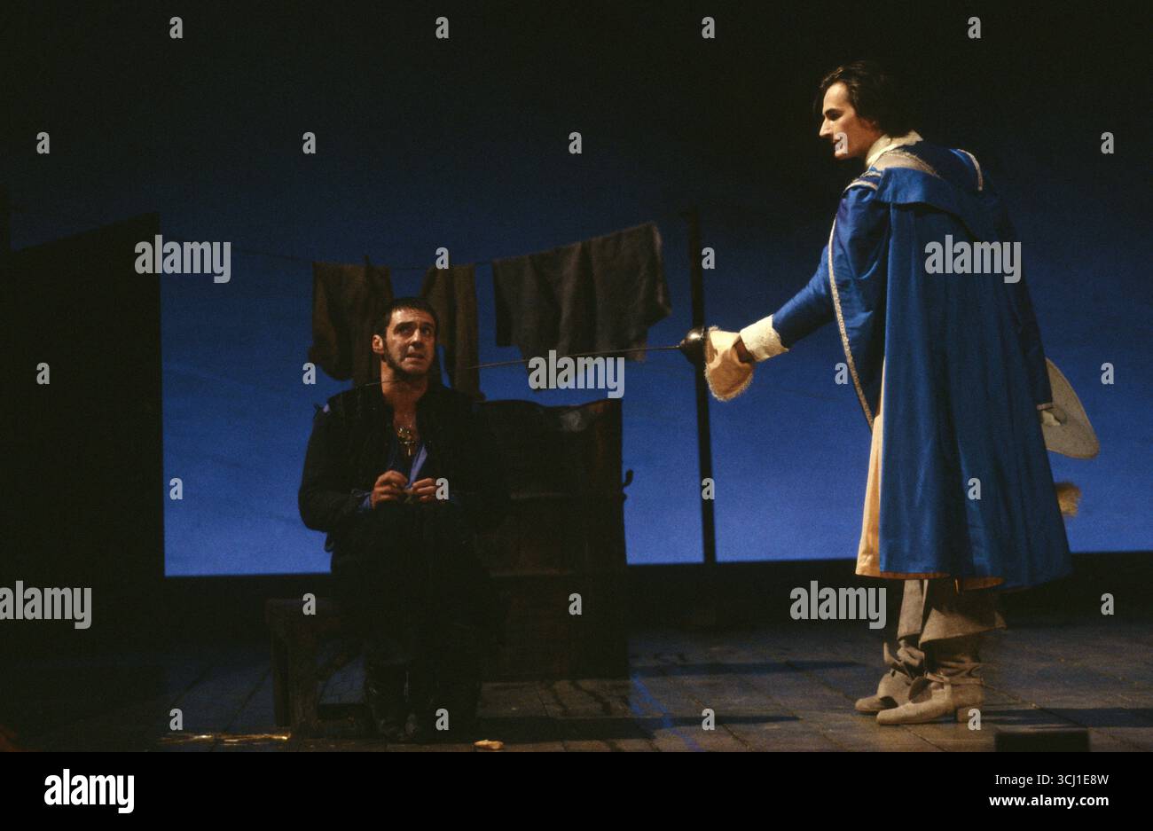 French actors Daniel Auteuil and Étienne Le Foulon in Molière's play ...