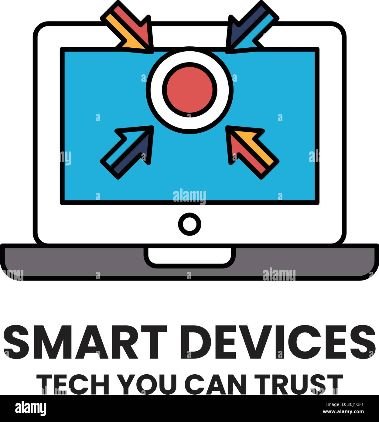 Computer controlled devices Stock Vector Images - Alamy