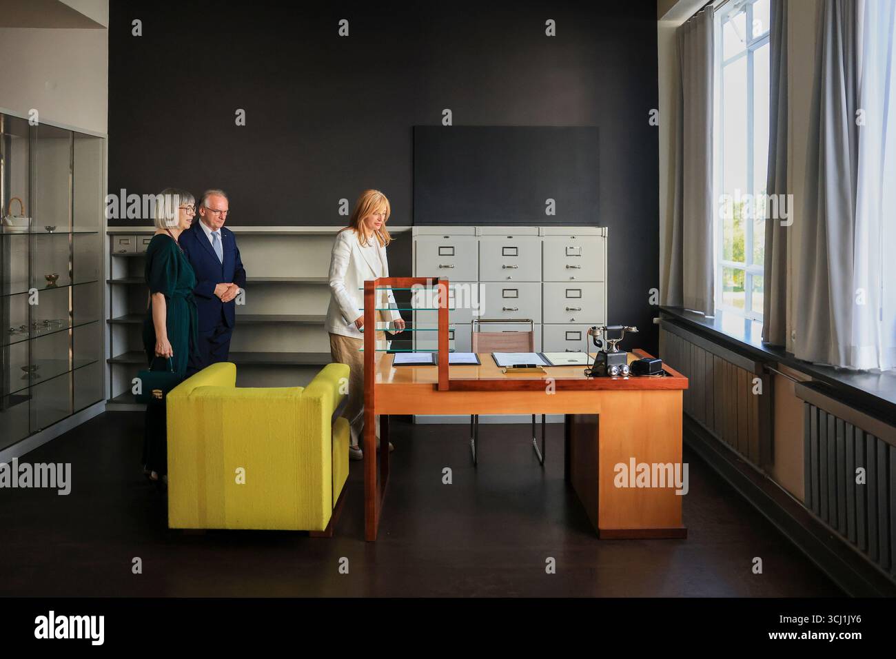 04 September 2025, Saxony-Anhalt, Dessau-Roßlau: Reiner Haseloff (CDU), Minister President of ...