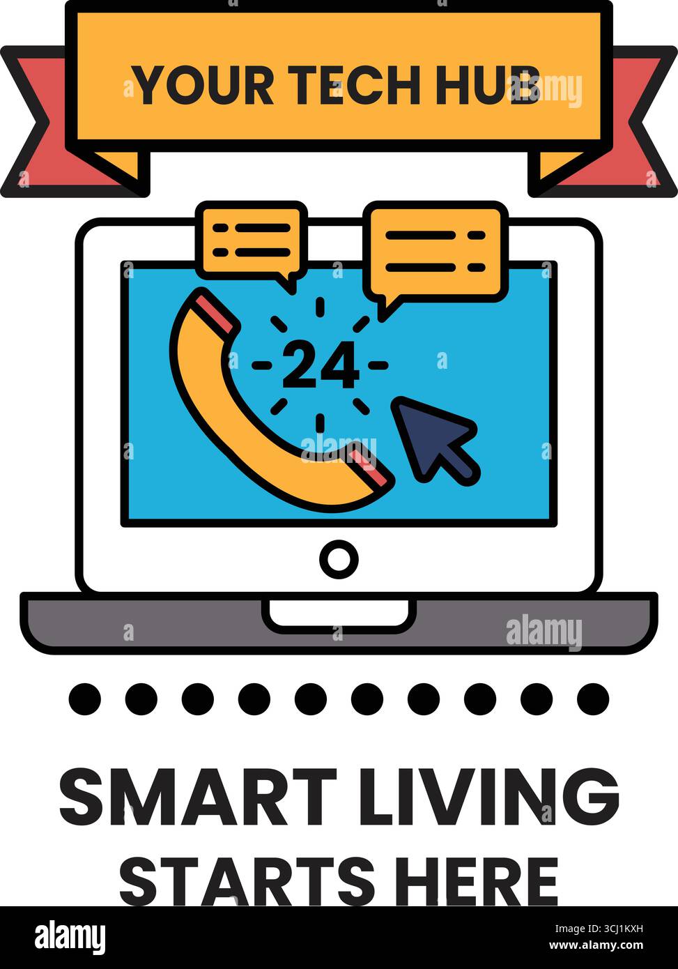 The way home tv Stock Vector Images - Alamy