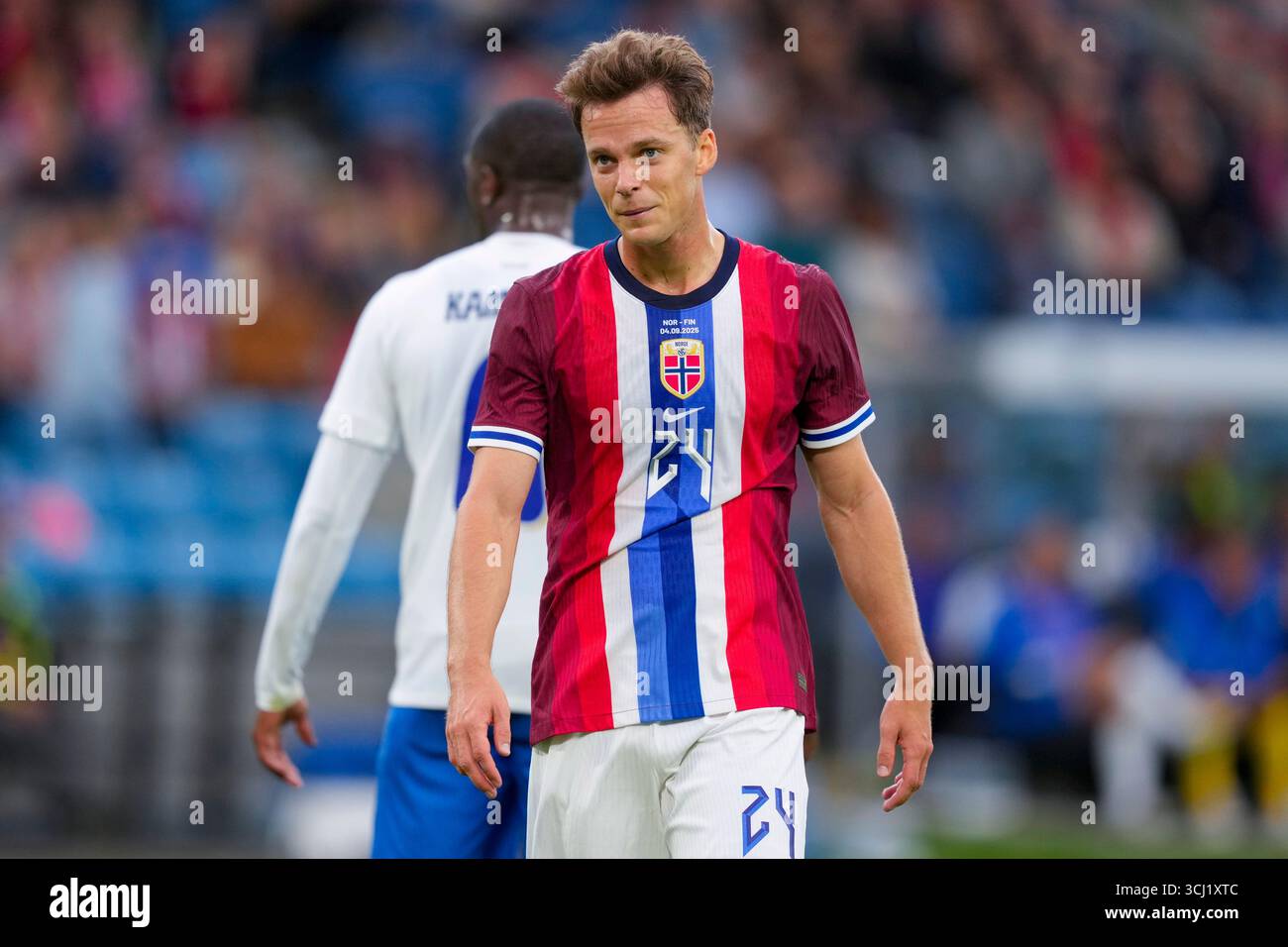 Oslo 20250904. Norway's Felix Horn Myhre during the private ...