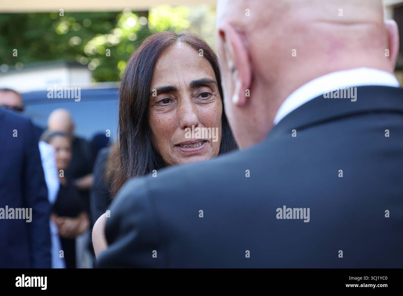 News - Emilio Fede s funeral Sveva Fede, Emilio Fede s daughter in ...