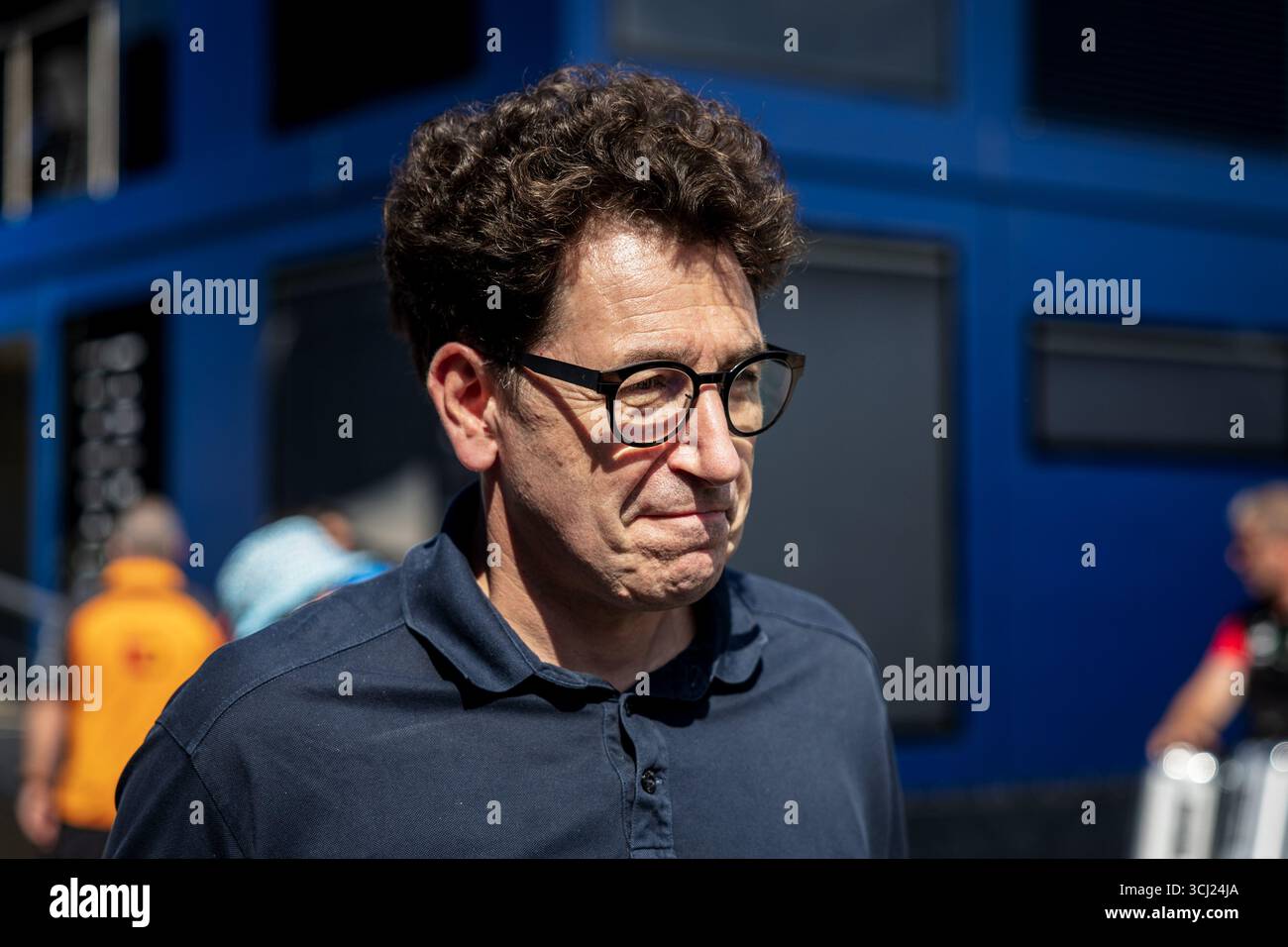 Mattia Binotto of Italy and Stake F1 Team Kick Sauber during Formula ...