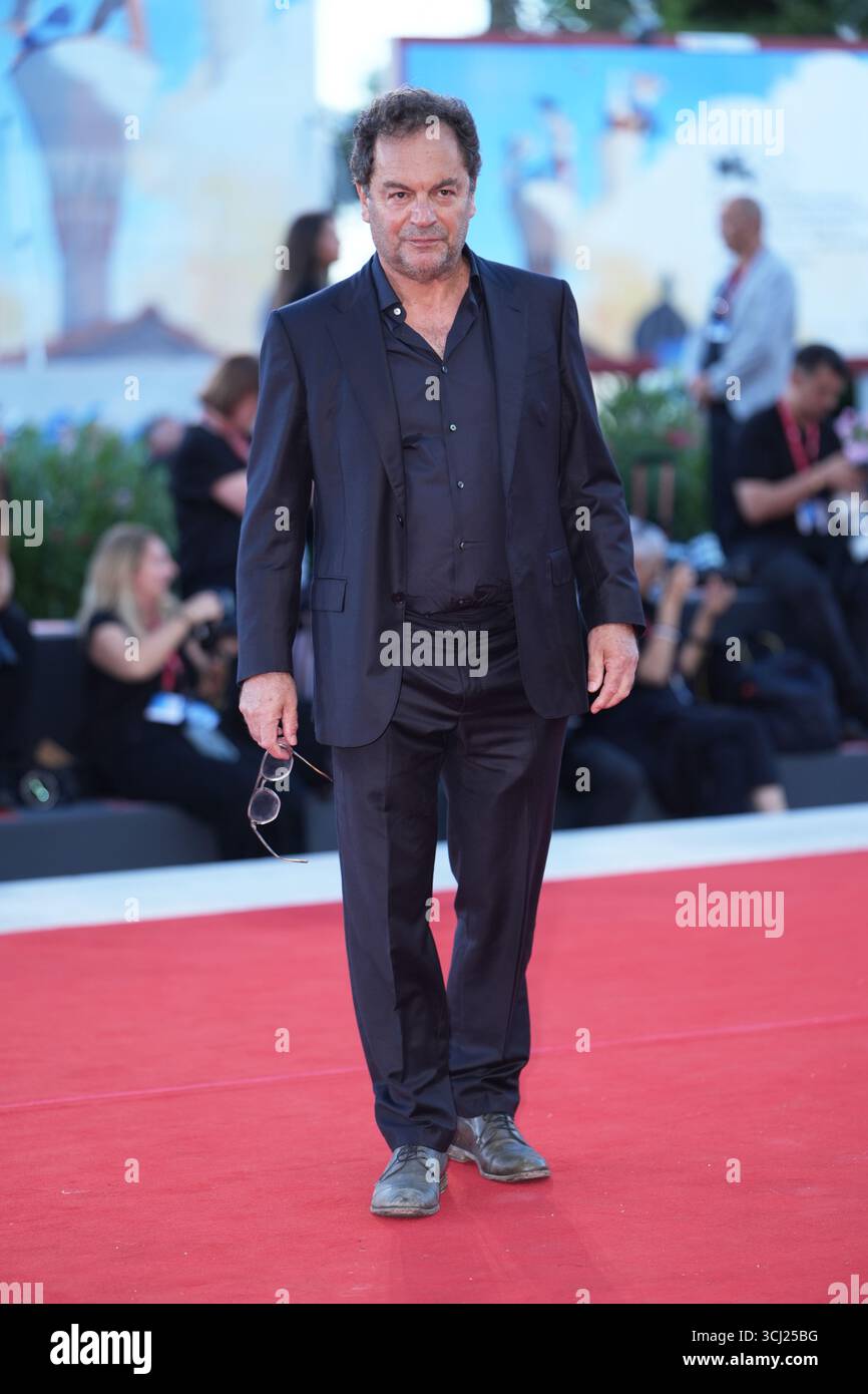 Diego Ribon poses for photographers on the red carpet for the film ...
