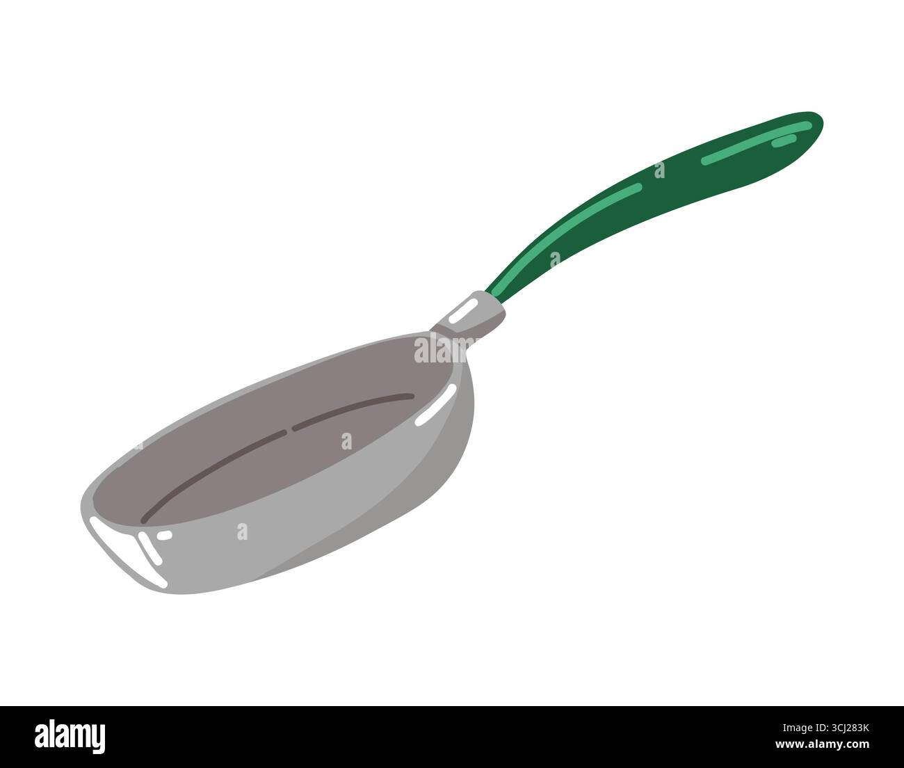 Frying pan on modern Stock Vector Images - Alamy