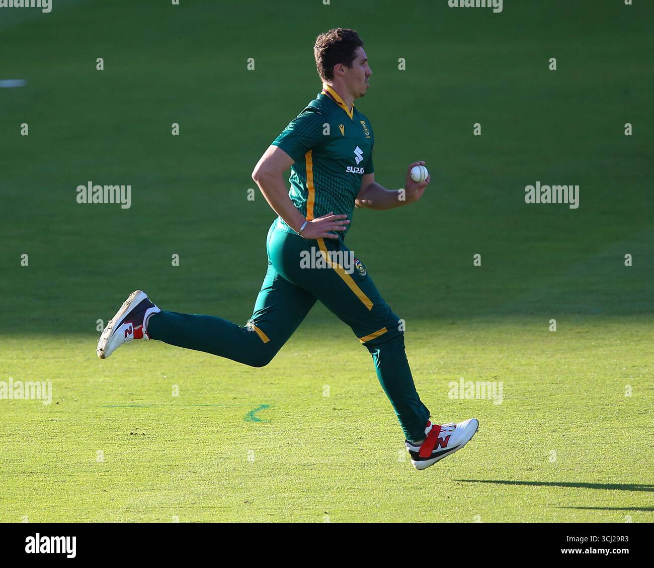 London, United Kingdom. 4 September, 2025. Nandre Burger of South ...
