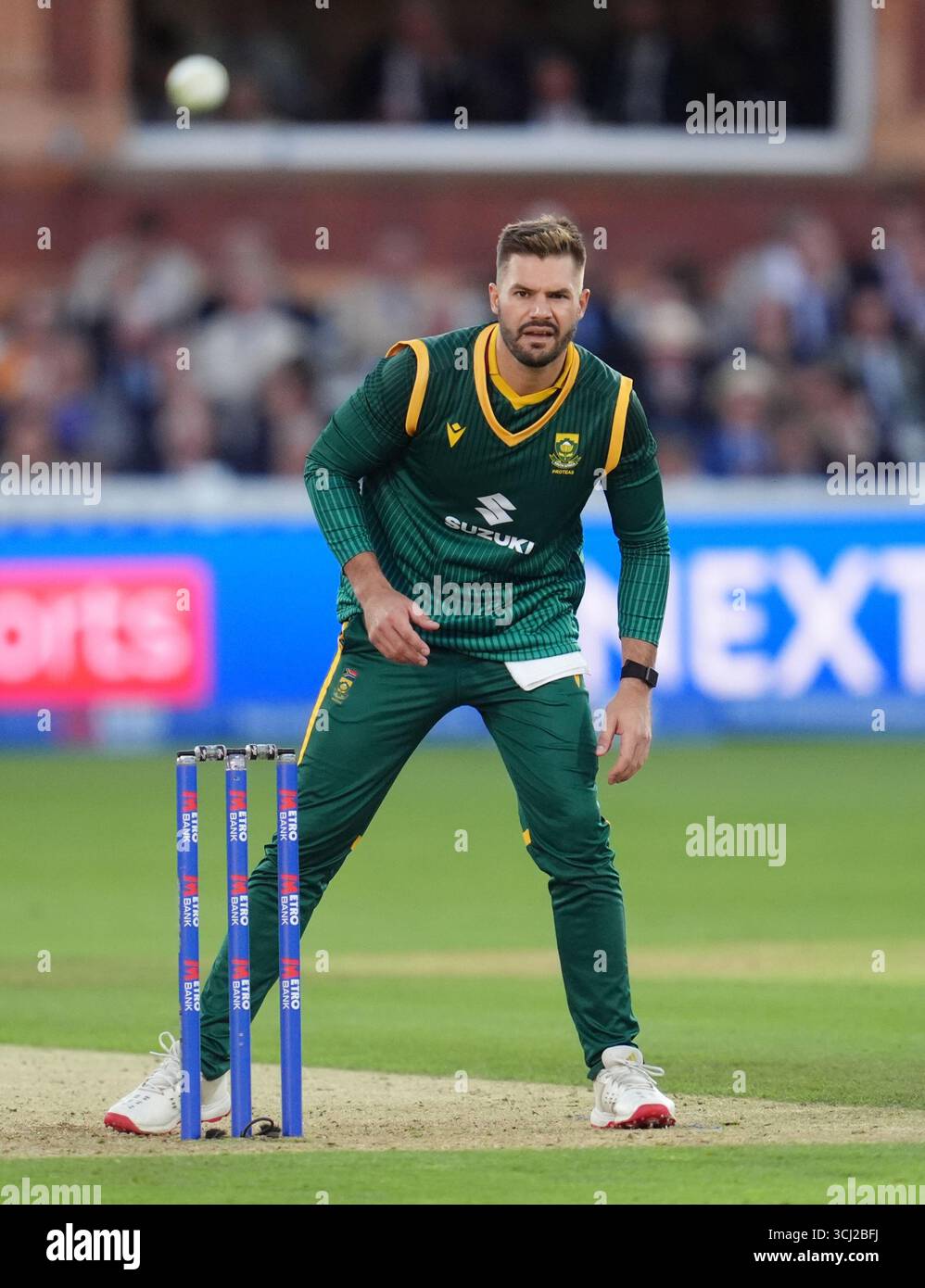South Africa's Aiden Markram during the second Metro Bank ODI Series ...