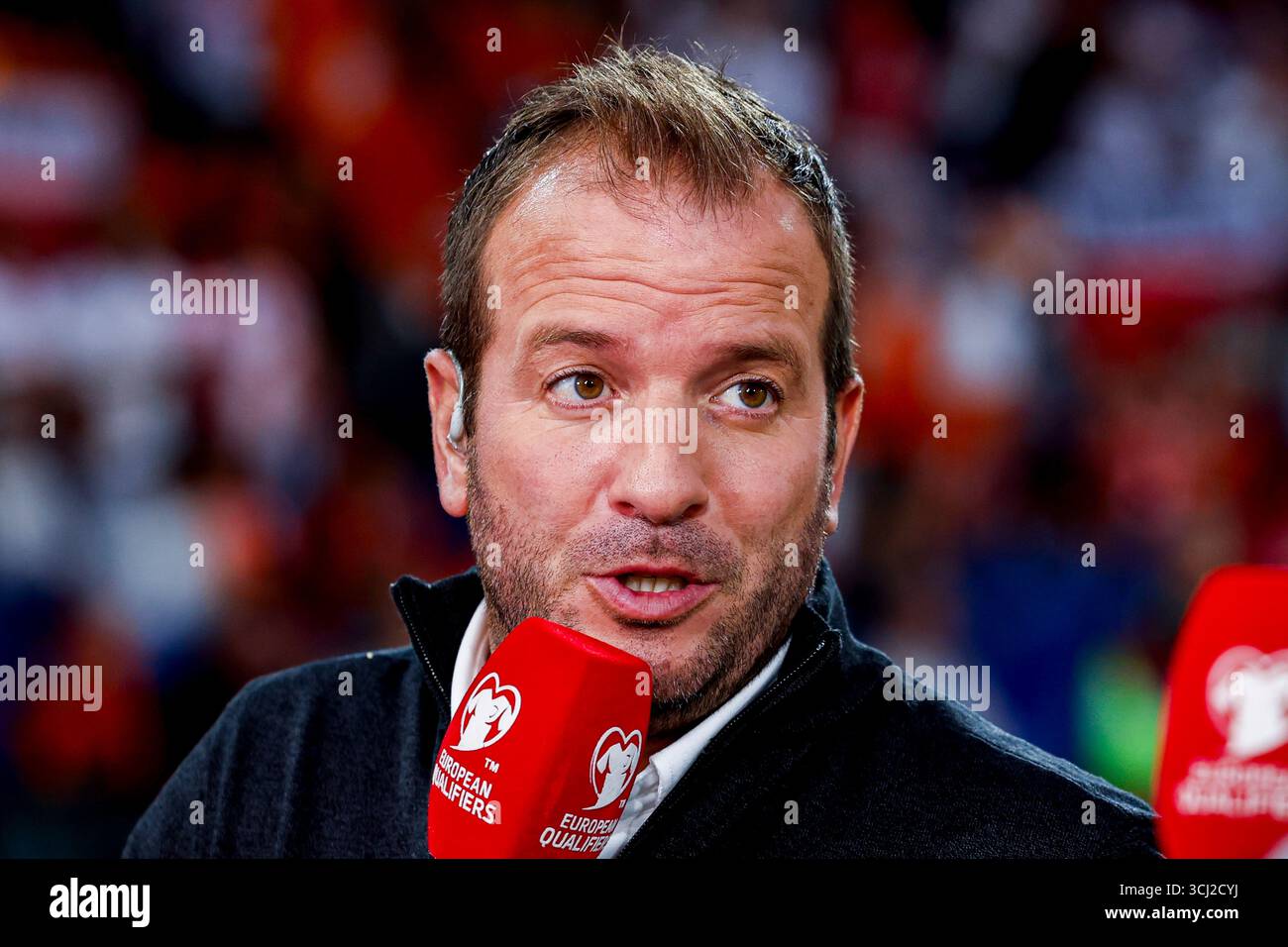 Analist for NOS and old footballer Rafael van der Vaart of the ...