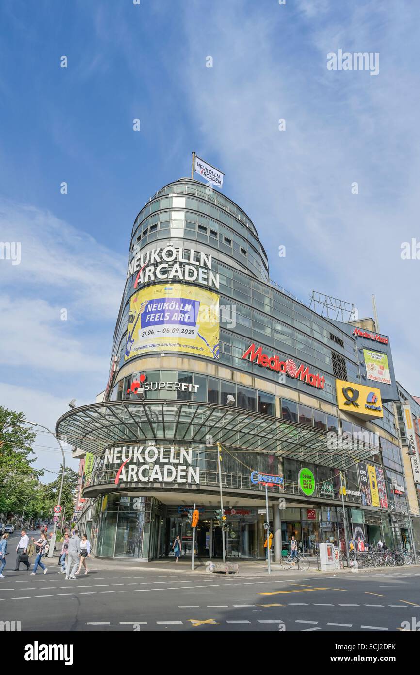 Einkaufszentrum Neukölln-Arcaden, Karl-Marx-Straße, Neukölln, Berlin ...