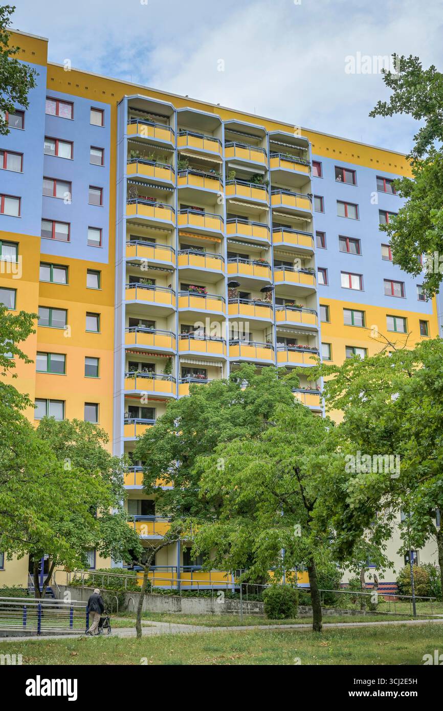 Plattenbau, Zeppelinstraße, Potsdam, Brandenburg, Deutschland ...
