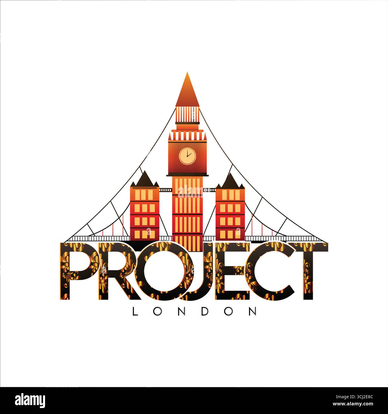 Building architecture project London text transparent background ...