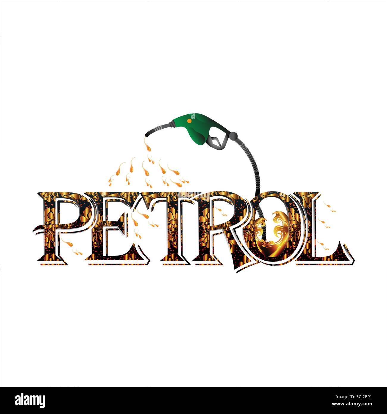 Petrol station logos Stock Vector Images - Alamy