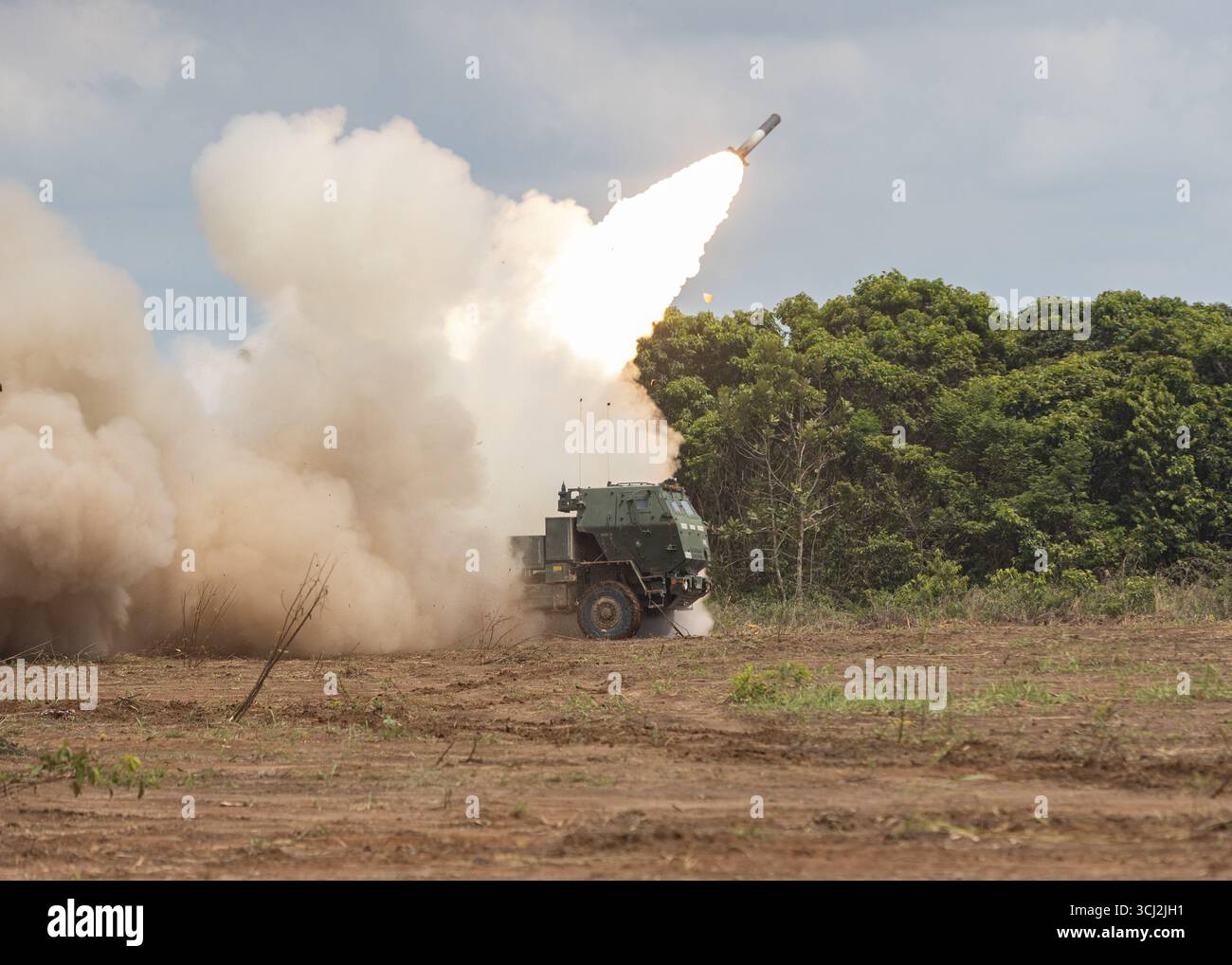 High mobility artillery rocket system himars hi-res stock photography ...