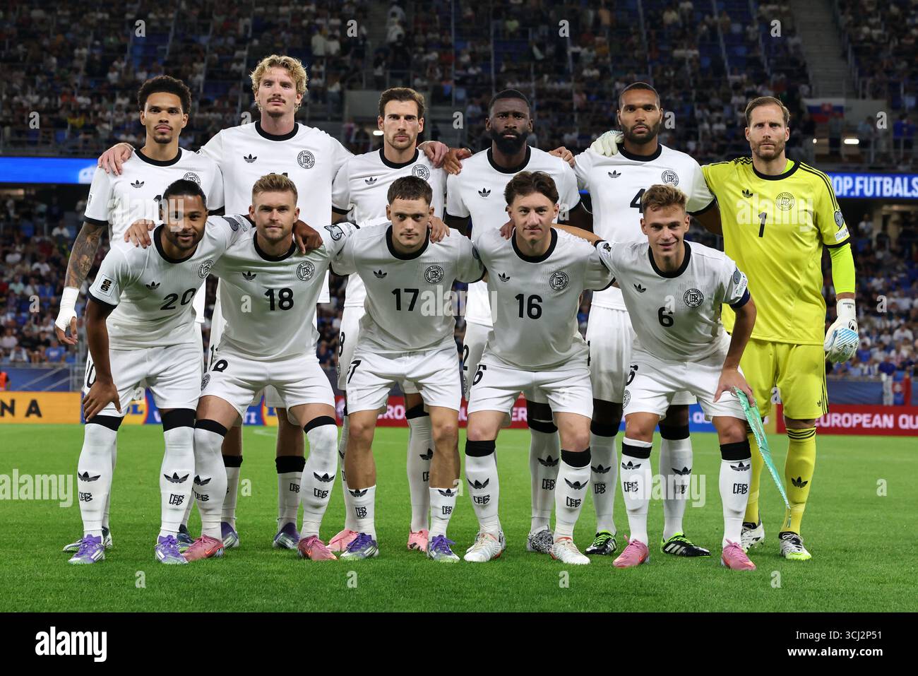04 September 2025, Slovakia, Bratislava: Soccer: World Cup ...