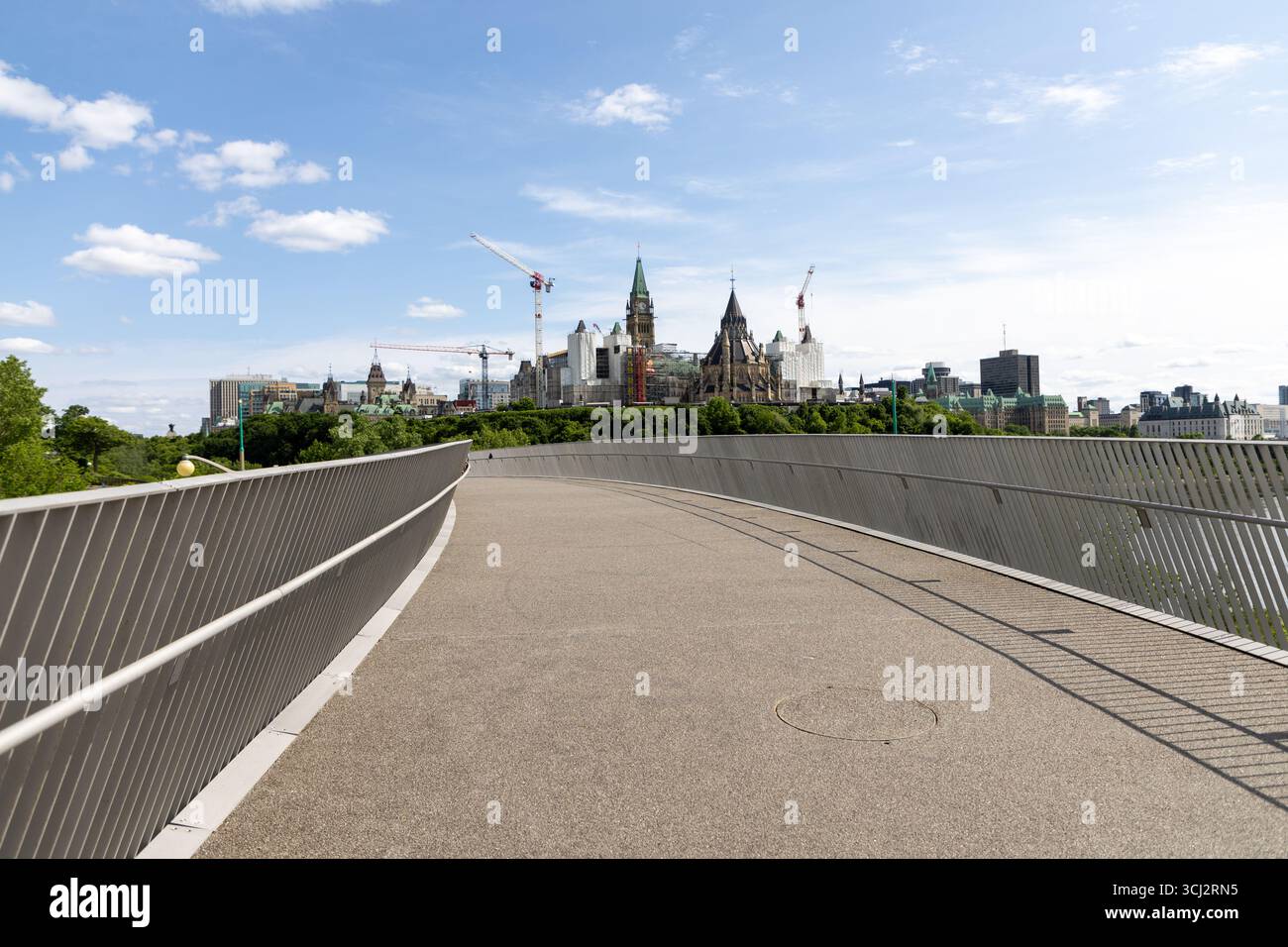 Ottawa, Canada - June 13, 2025: Cityscape of Canadian capital city ...