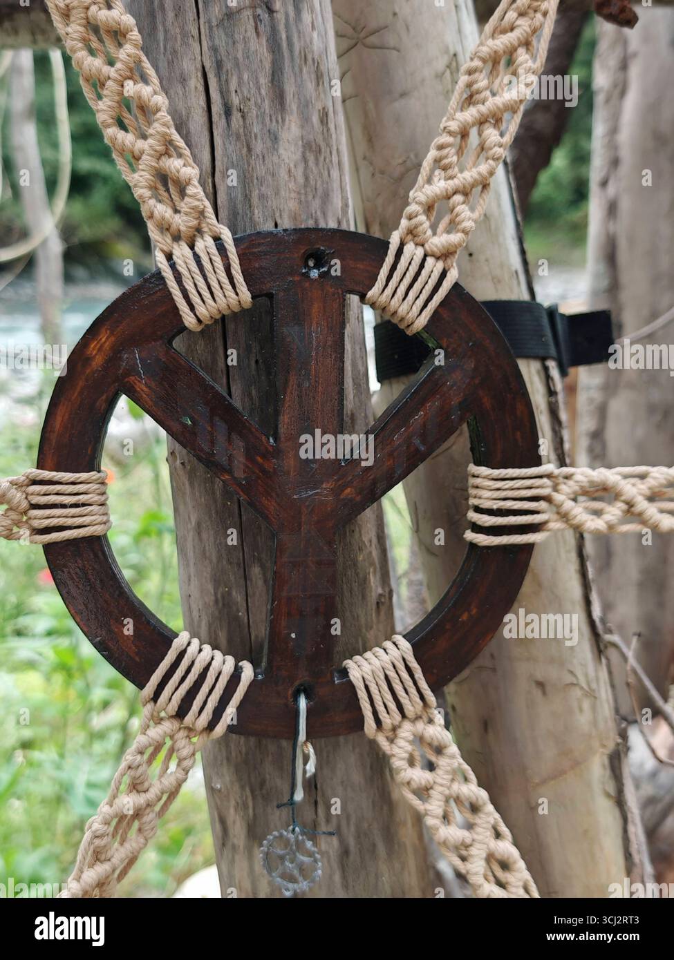 symbol for peace and the peace movement, against the war symbol for ...