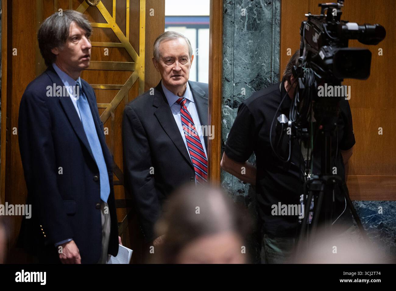 Senate Finance Committee Chair Mike Crapo (R-Idaho) arrives for a ...