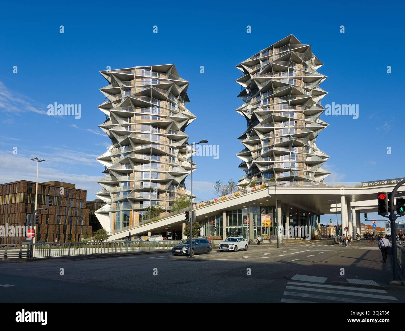 Cactus Towers in Copenhagen Stock Photo - Alamy