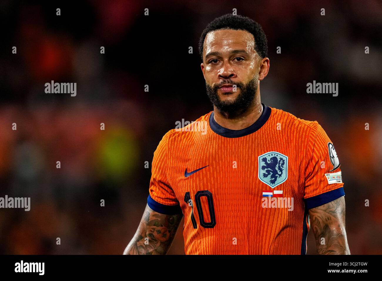 ROTTERDAM, NETHERLANDS - SEPTEMBER 4: Memphis Depay of the Netherlands ...