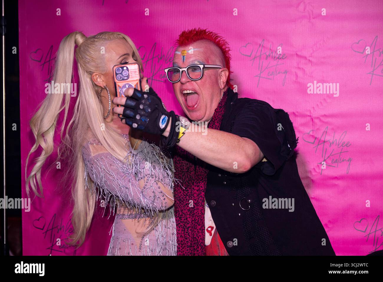 Musical Artist/ Actress Ashlee Keating with guest attends Ashlee ...