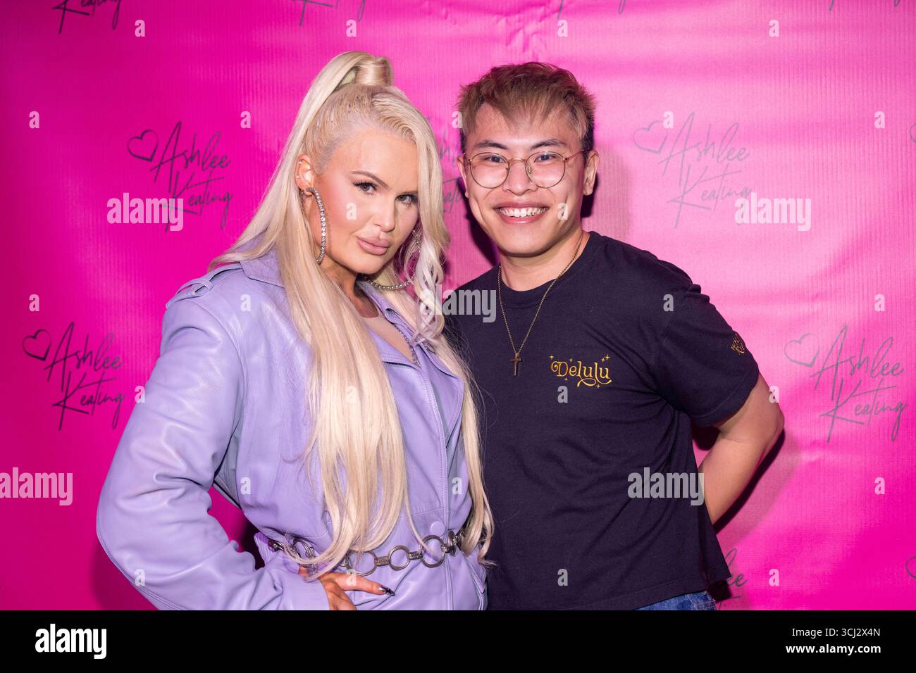 Musical Artist/ Actress Ashlee Keating, Influencer Ryan Lu attend ...