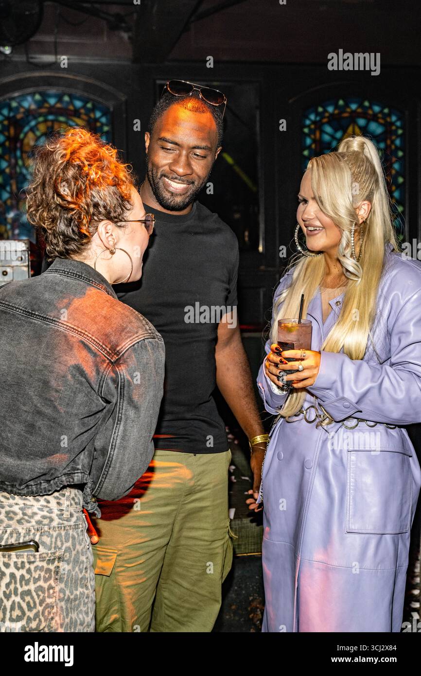 Musical Artist/ Actress Ashlee Keating with guests attends Ashlee ...
