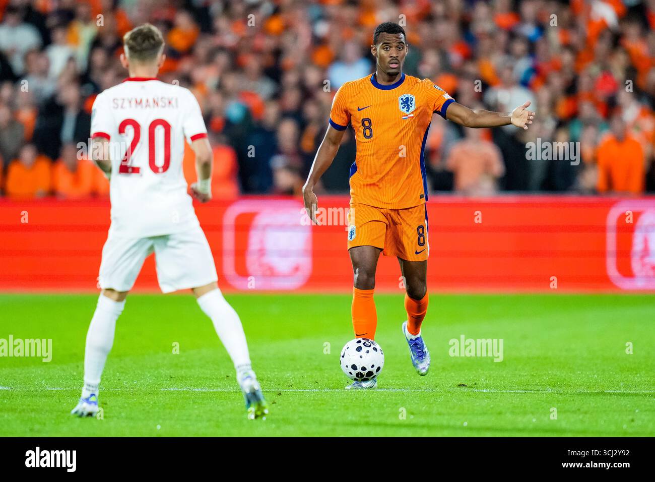 Rotterdam - Ryan Gravenberch of The Netherlands during the European ...