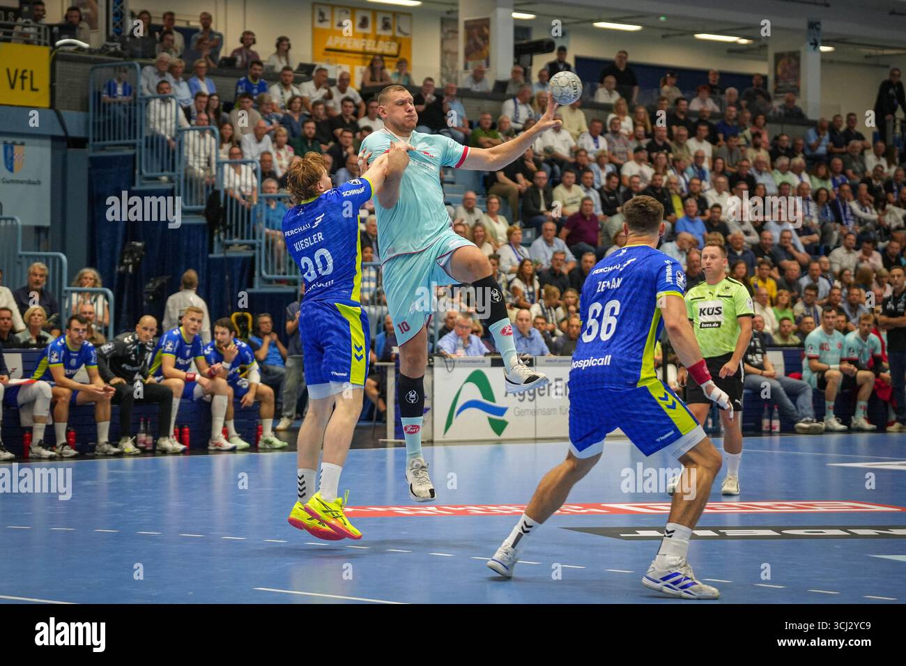 Dainis Kristopans (MT Melsungen, 10), Daikin Handball Bundesliga, VfL ...