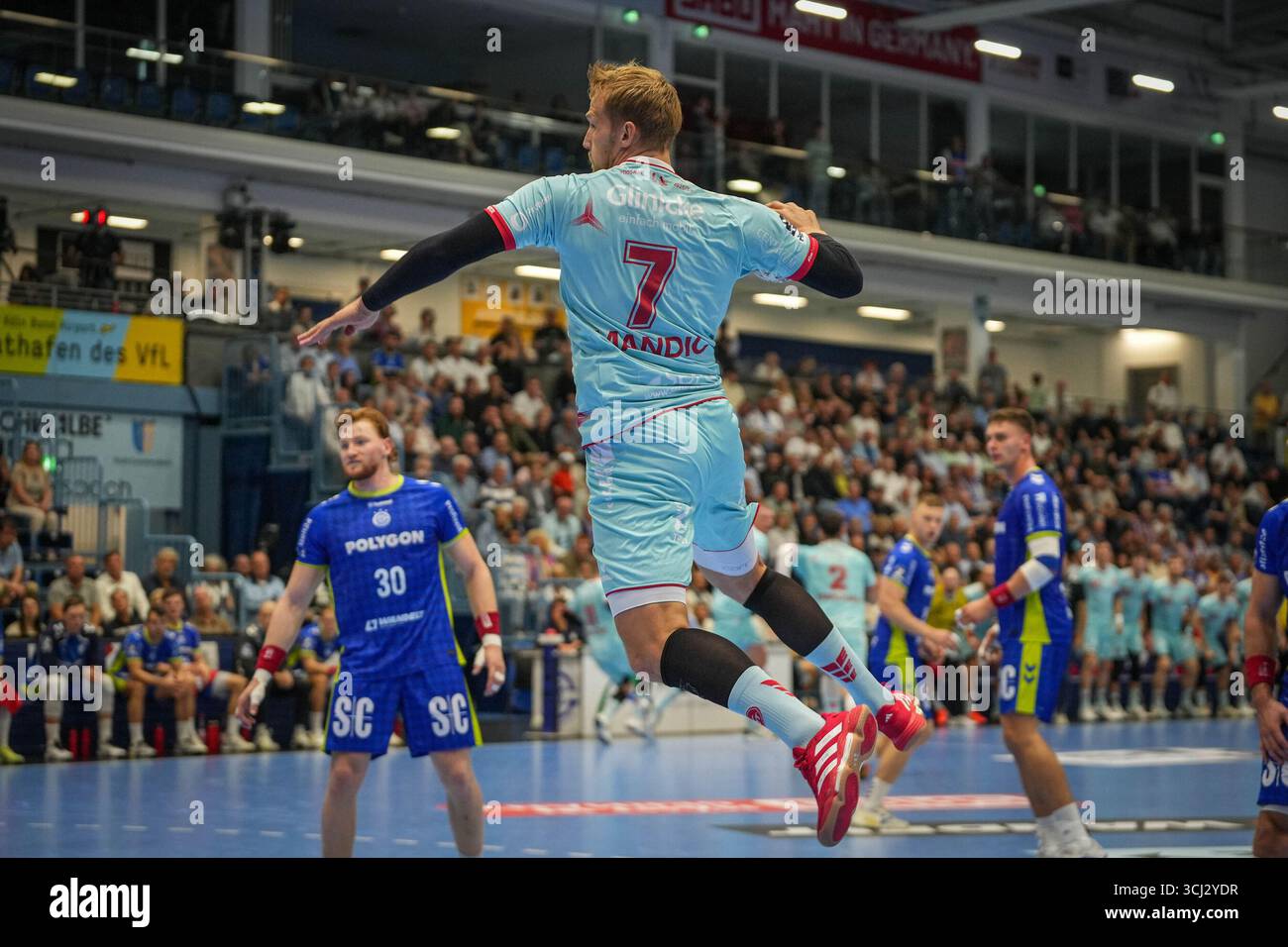 David Mandic (MT Melsungen, 7), Daikin Handball Bundesliga, VfL ...