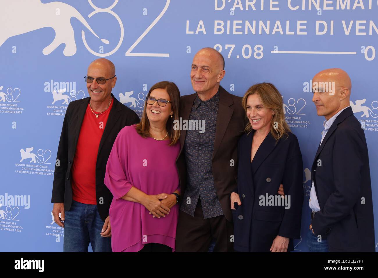 Venice, Italy, 4th September, 2025. Leonardo Fasoli, Eleonora Andreatta ...