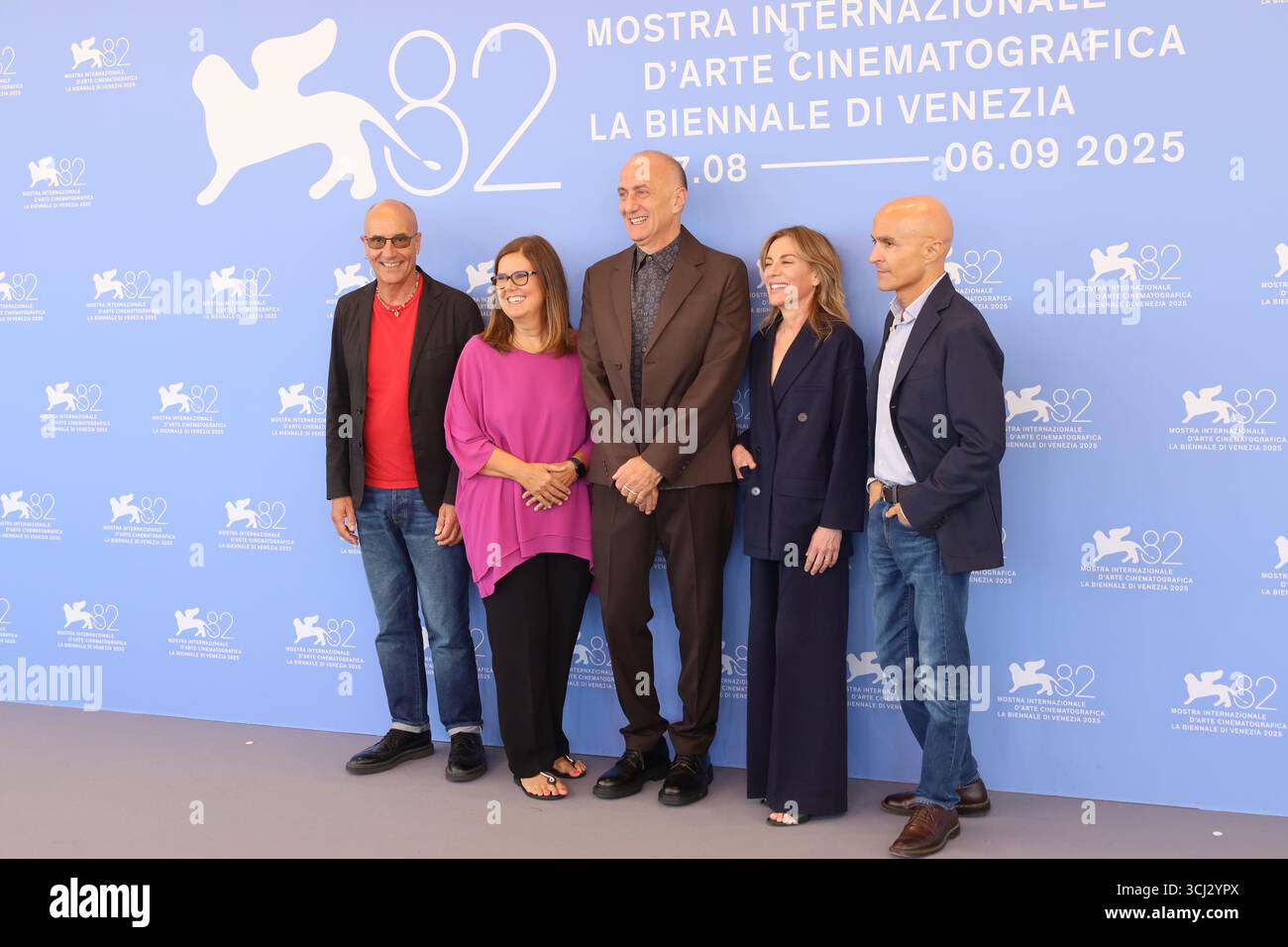 Venice, Italy, 4th September, 2025. Leonardo Fasoli, Eleonora Andreatta ...