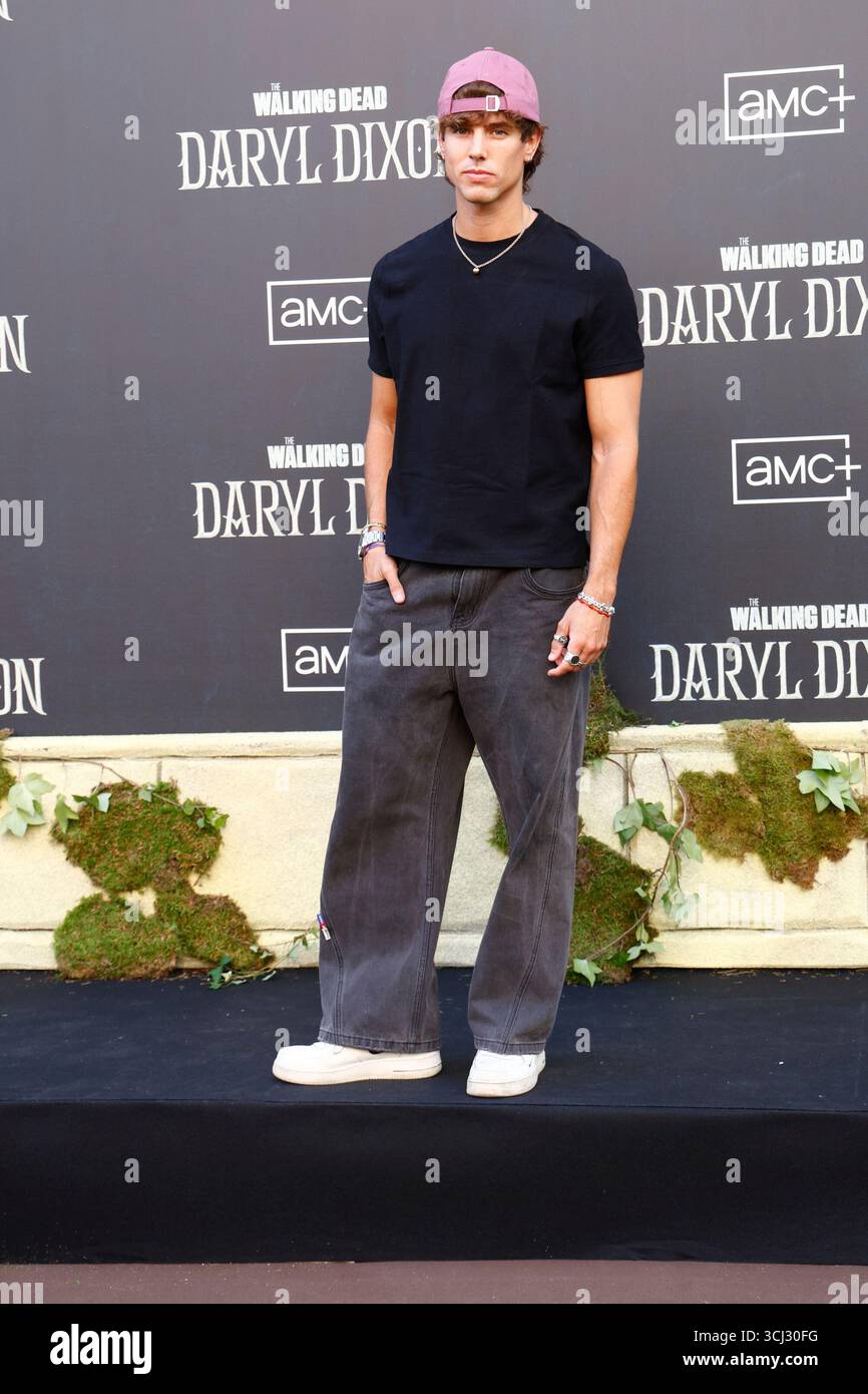 Mike Fajardo at the world premiere of the third season of 'The Walking ...