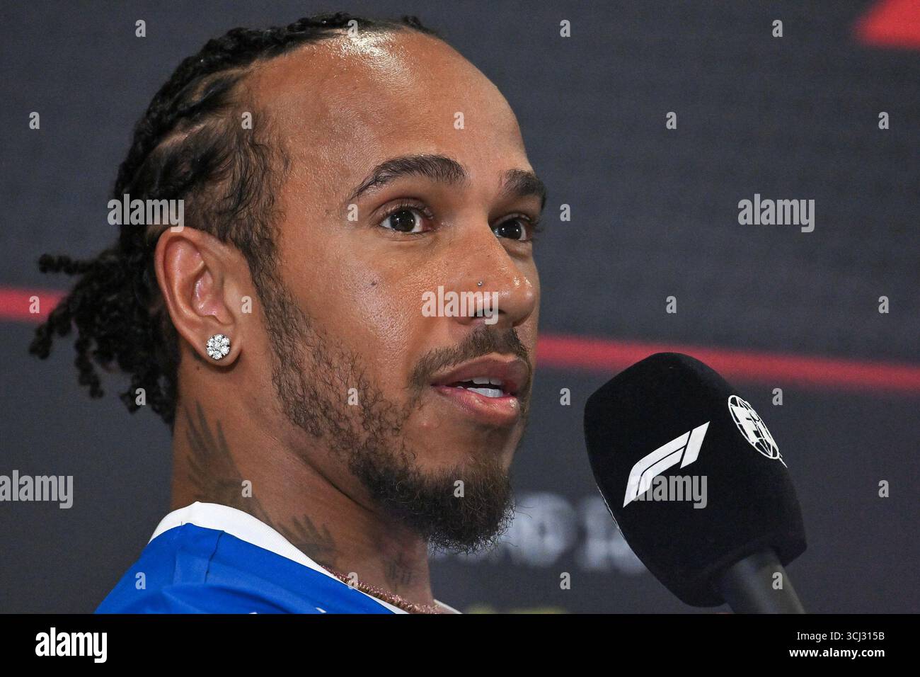 MONZA, ITALY - SEPTEMBER 04: Lewis Hamilton of Great Britain and ...