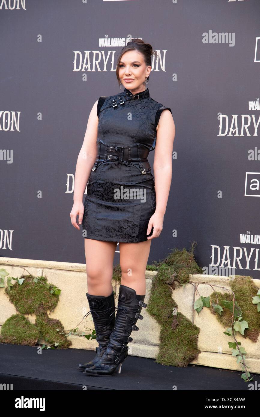 Inés Hernán at the world premiere of the third season of 'The Walking ...