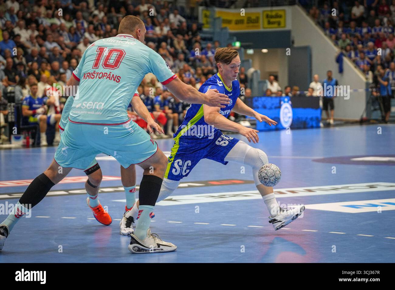 Ole Pregler (VfL Gummersbach, 23), Daikin Handball Bundesliga, VfL ...
