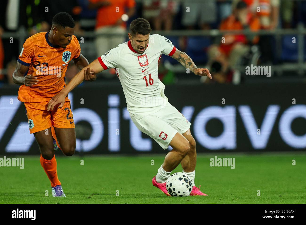 ROTTERDAM, NETHERLANDS - SEPTEMBER 4: Pawel Wszolek of Poland is ...