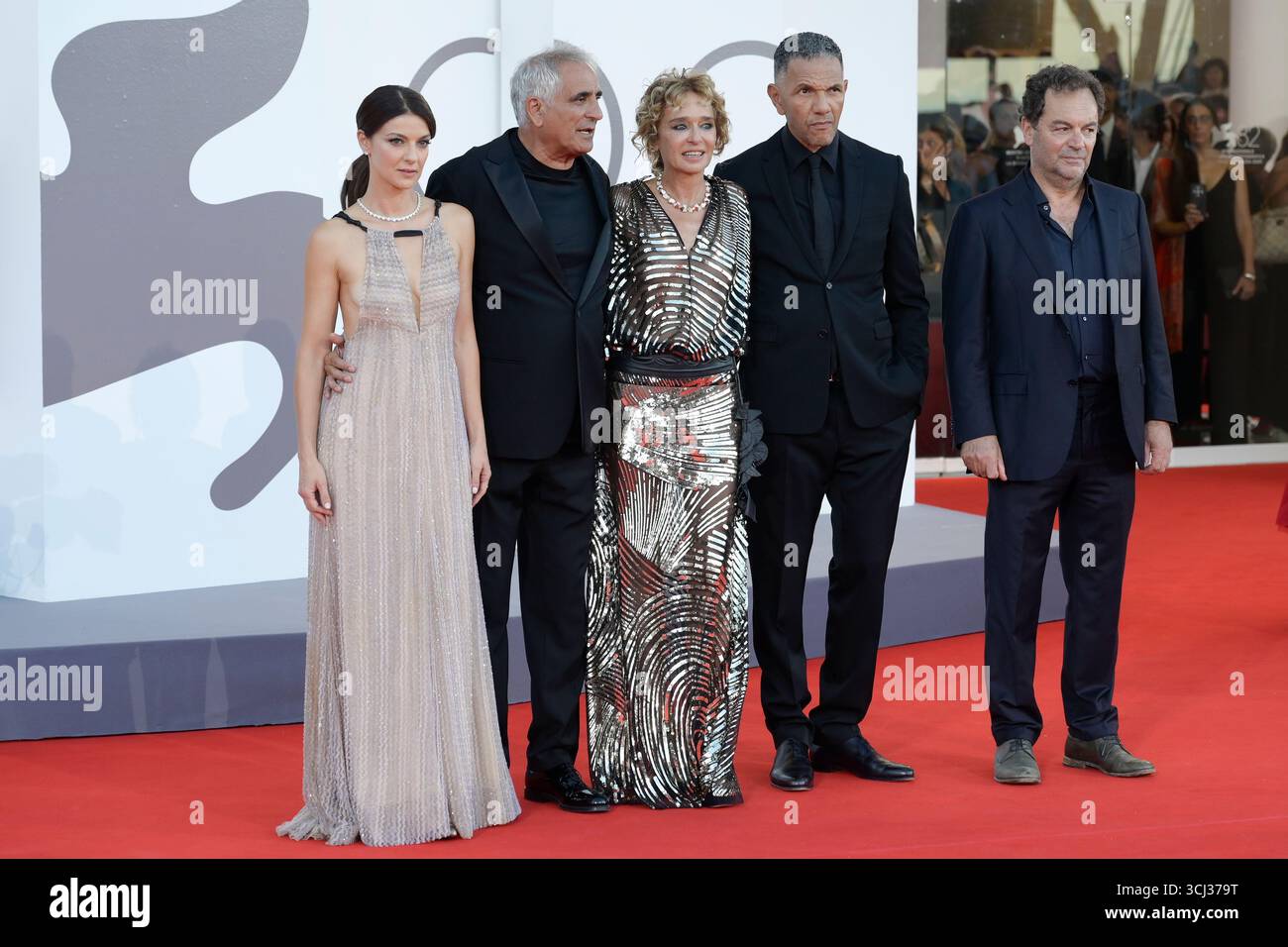 Barbara Ronchi (l), Leonardo Di Costanzo (l), Valeria Golino (c ...