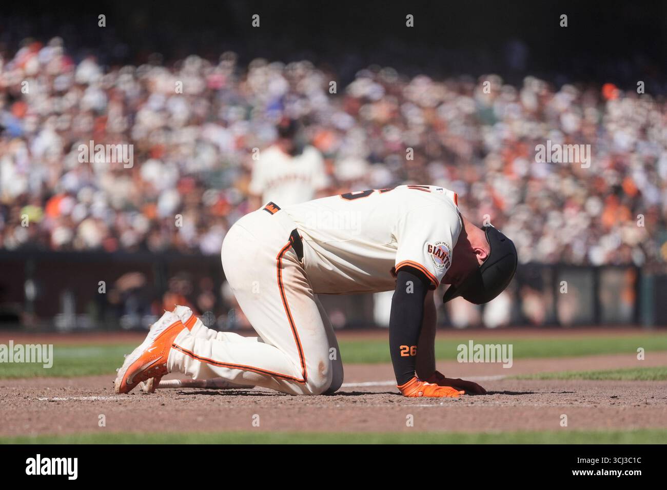 San Francisco Giants' Matt Chapman during a baseball game against the ...