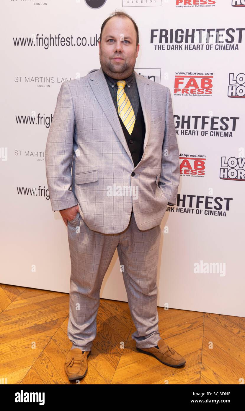 David Ambler at the Bambi: The Reckoning. UK premiere. Frightfest 2025 ...