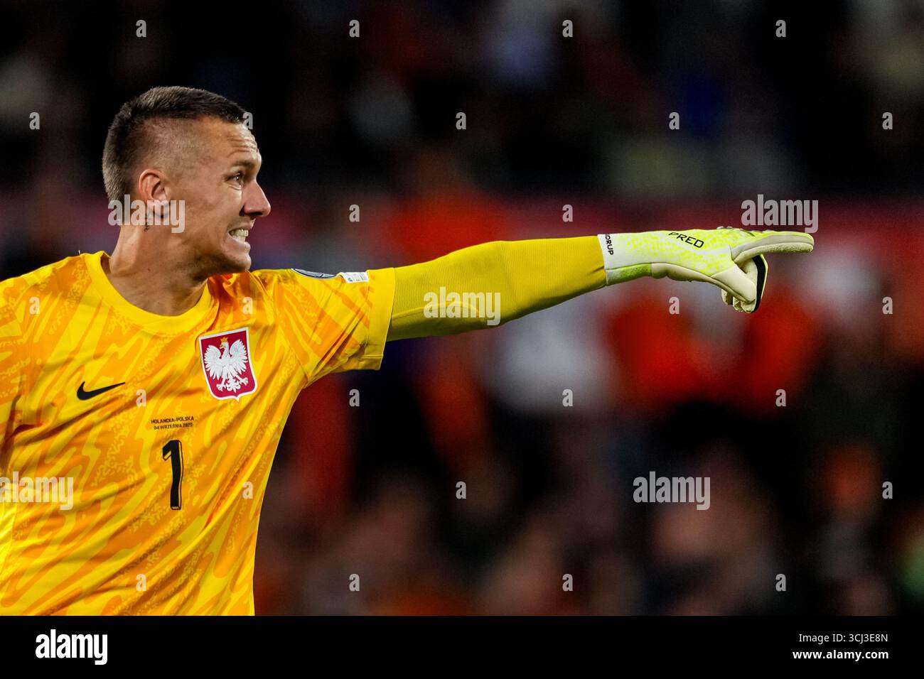 ROTTERDAM, NETHERLANDS - SEPTEMBER 4: Poland goalkeeper Lukasz ...