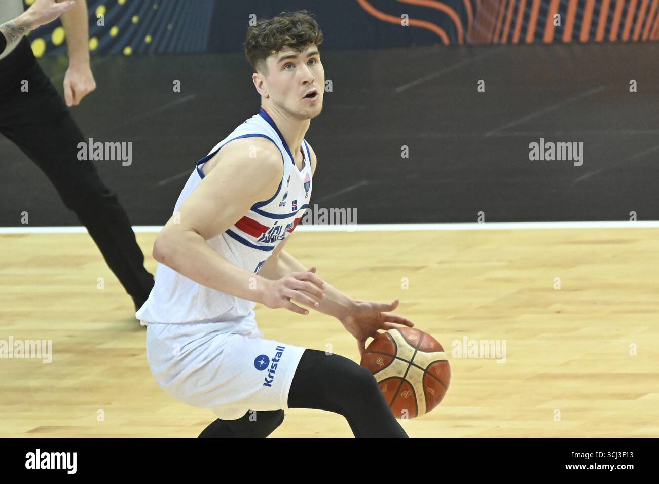 Styrmir thrastarson (ICE) during match of the FIBA EuroBasket 2025 ...