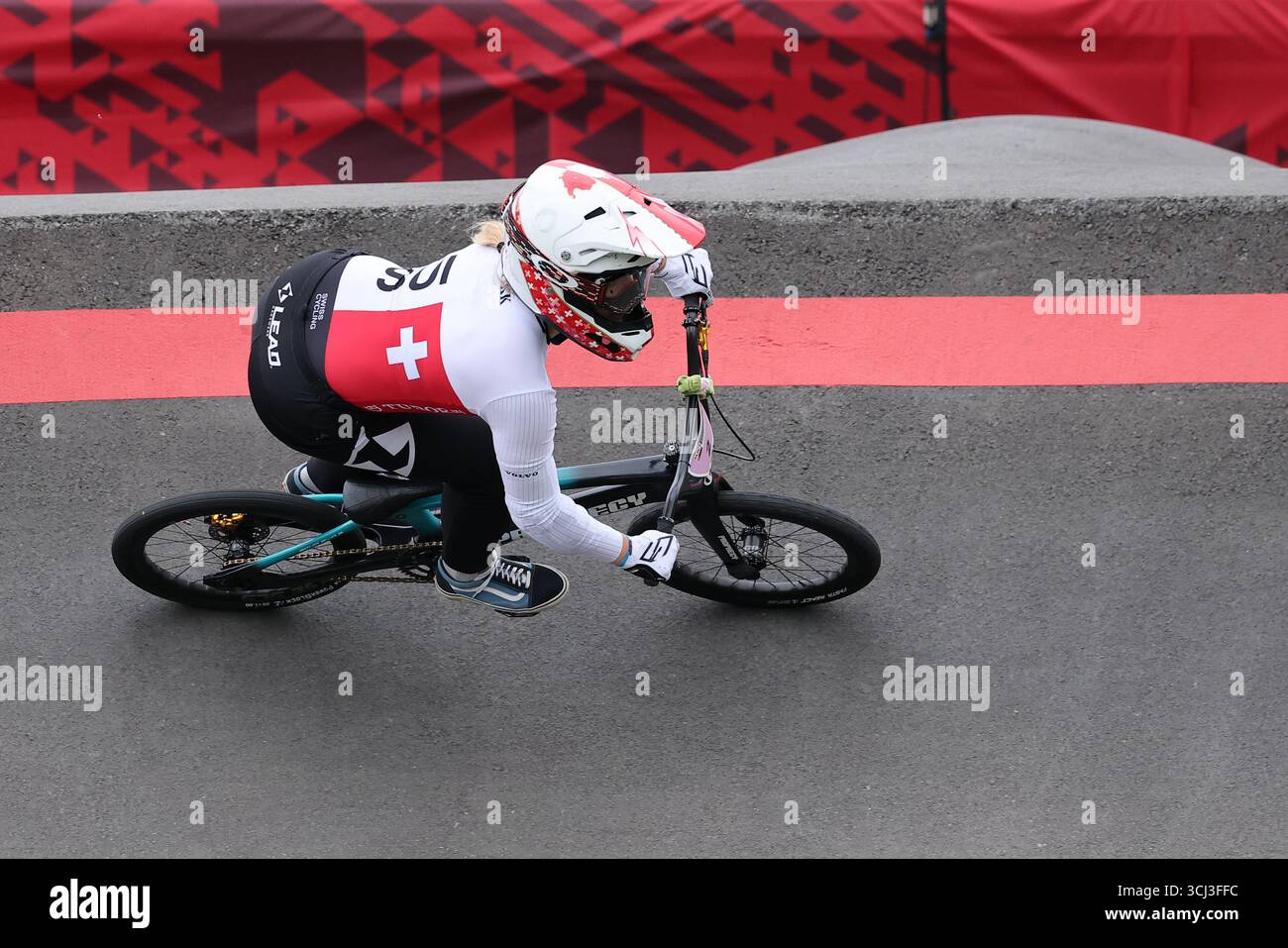 04/09/2025, Monthey, Monthey, 2025 UCI Mountain Bike World Championships, Nadine Aeberhard (SUI ...