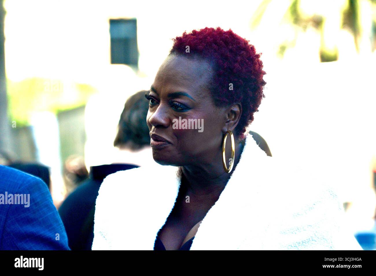 Actress Viola Davis attends Jessica Chastain’s Hollywood Walk of Fame ...