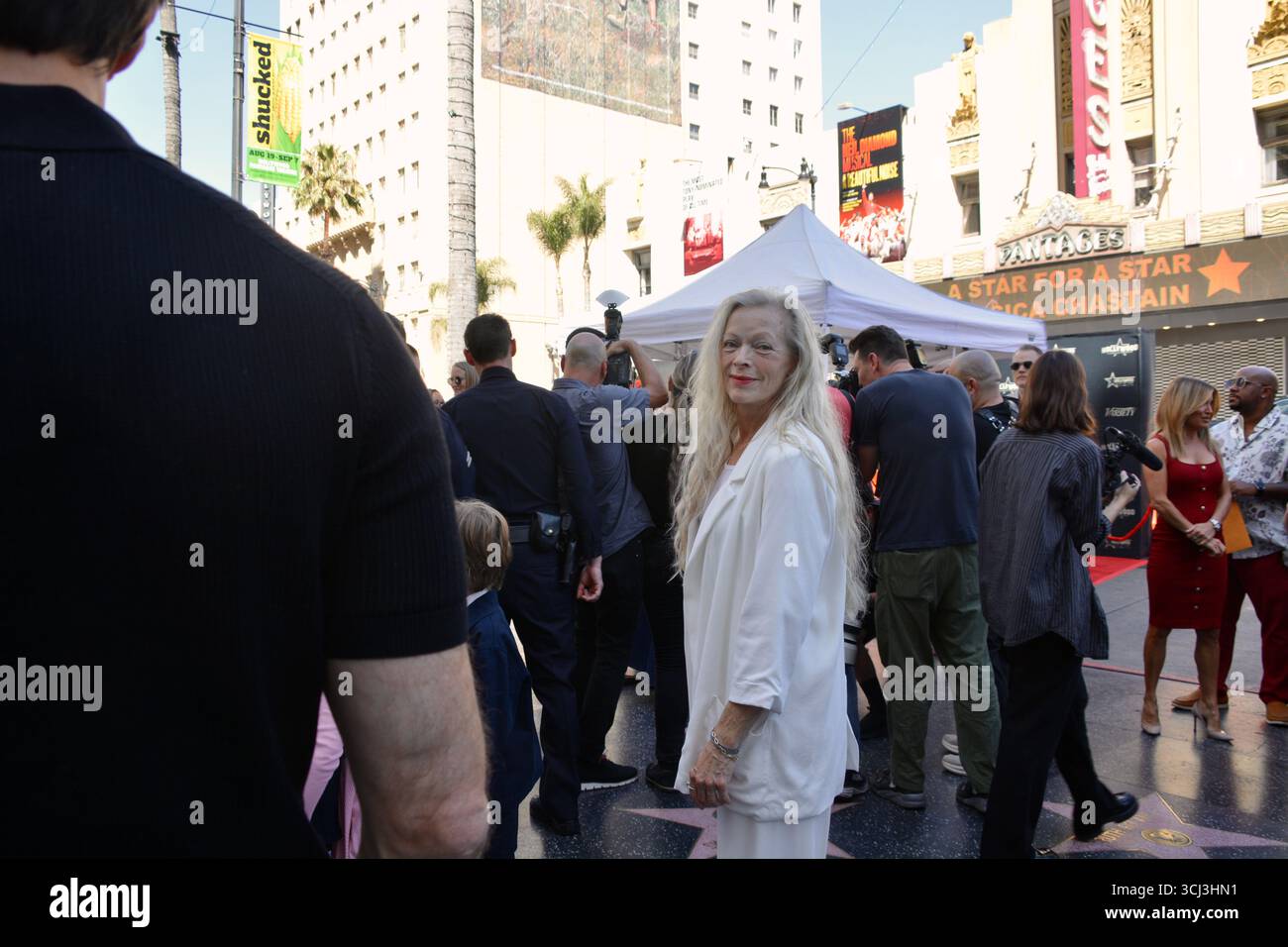 Actress Frances Fisher attends Jessica Chastain’s Hollywood Walk of ...