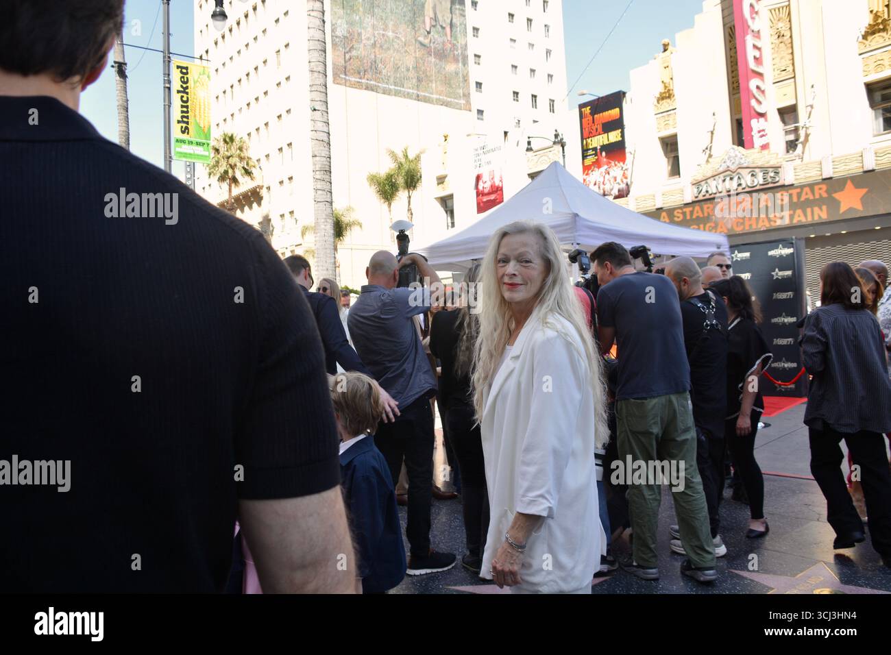 Actress Frances Fisher attends Jessica Chastain’s Hollywood Walk of ...