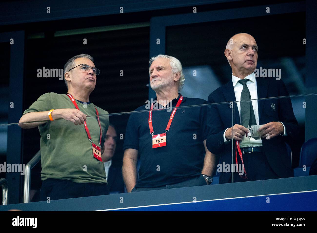 Andreas Rettig (DFB, Geschaeftsfuehrer Sport), Rudi Voeller (DFB ...