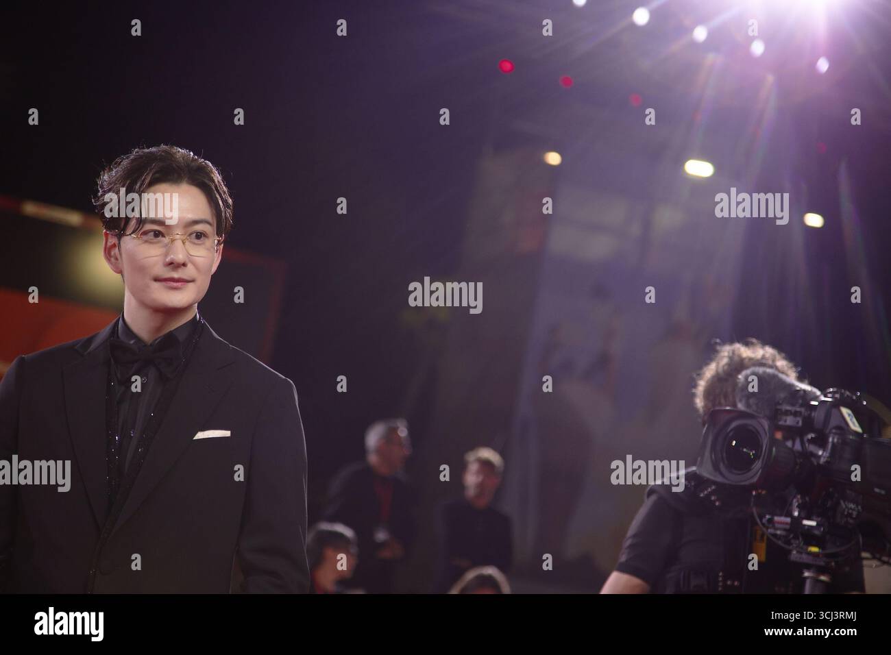 Japanese actor Masaki Okada attends the red carpet of the film ...